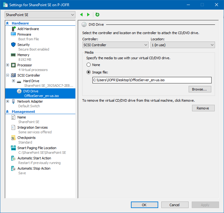 How To Install Sharepoint Subscription Edition Step By Step On Hyper V Part 5 Of 5 Hands On
